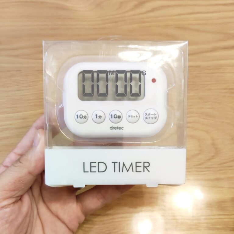 【ダイソーより使いやすい！キッチンタイマー】dretec(ドリテック) デジタルタイマーLED付き | きゅれまっ！